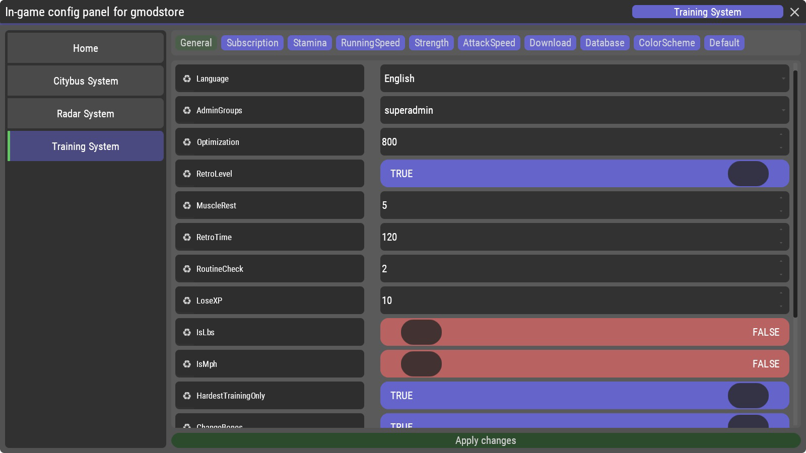 Github Diabloscorp Ingame Config System For Gmodstore The In Game